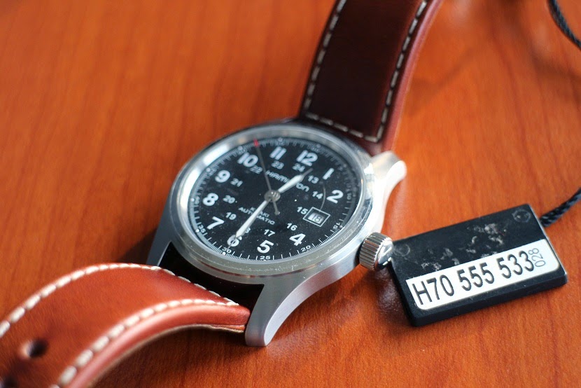 Jam tangan for sale: HAMILTON Khaki Field Automatic 42mm (SOLD)