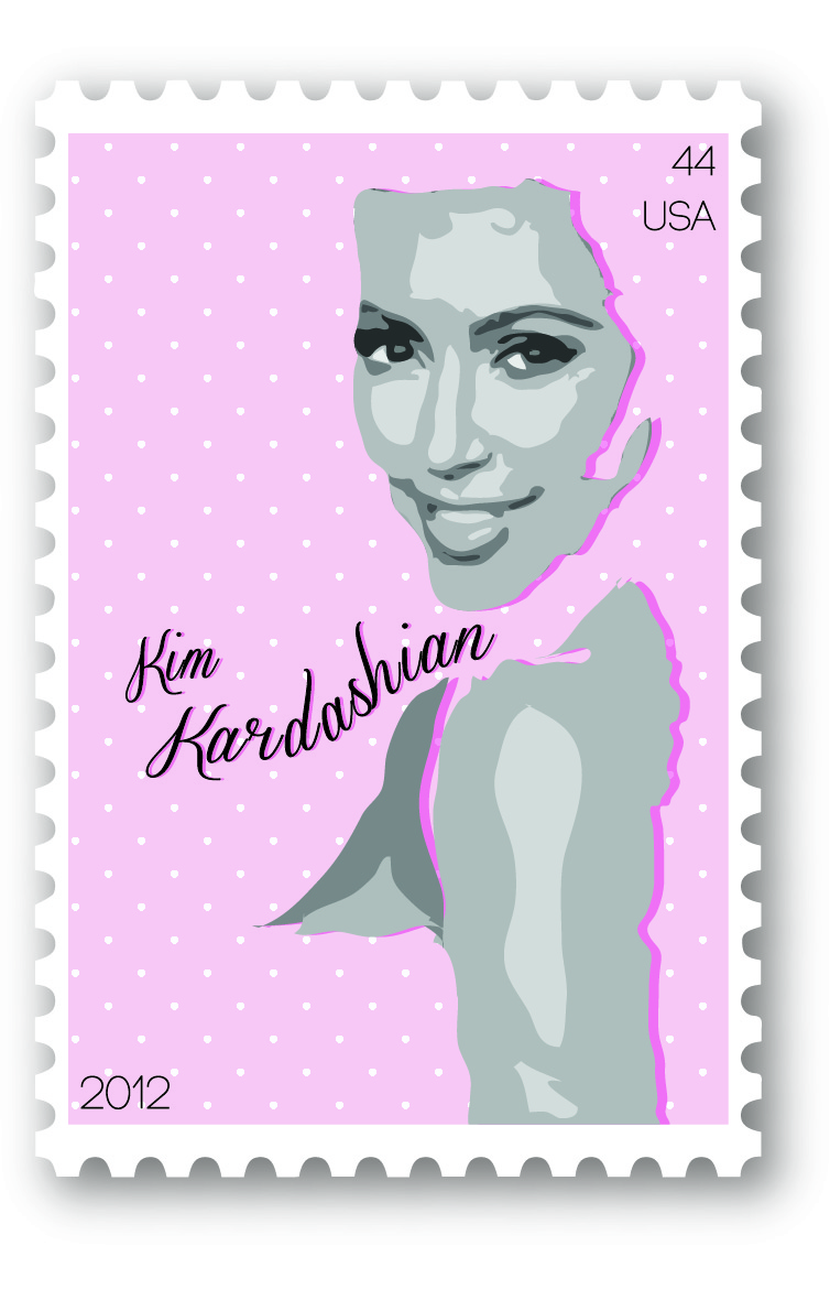imagemaking: Kim Kardashian-Inspired US Stamp