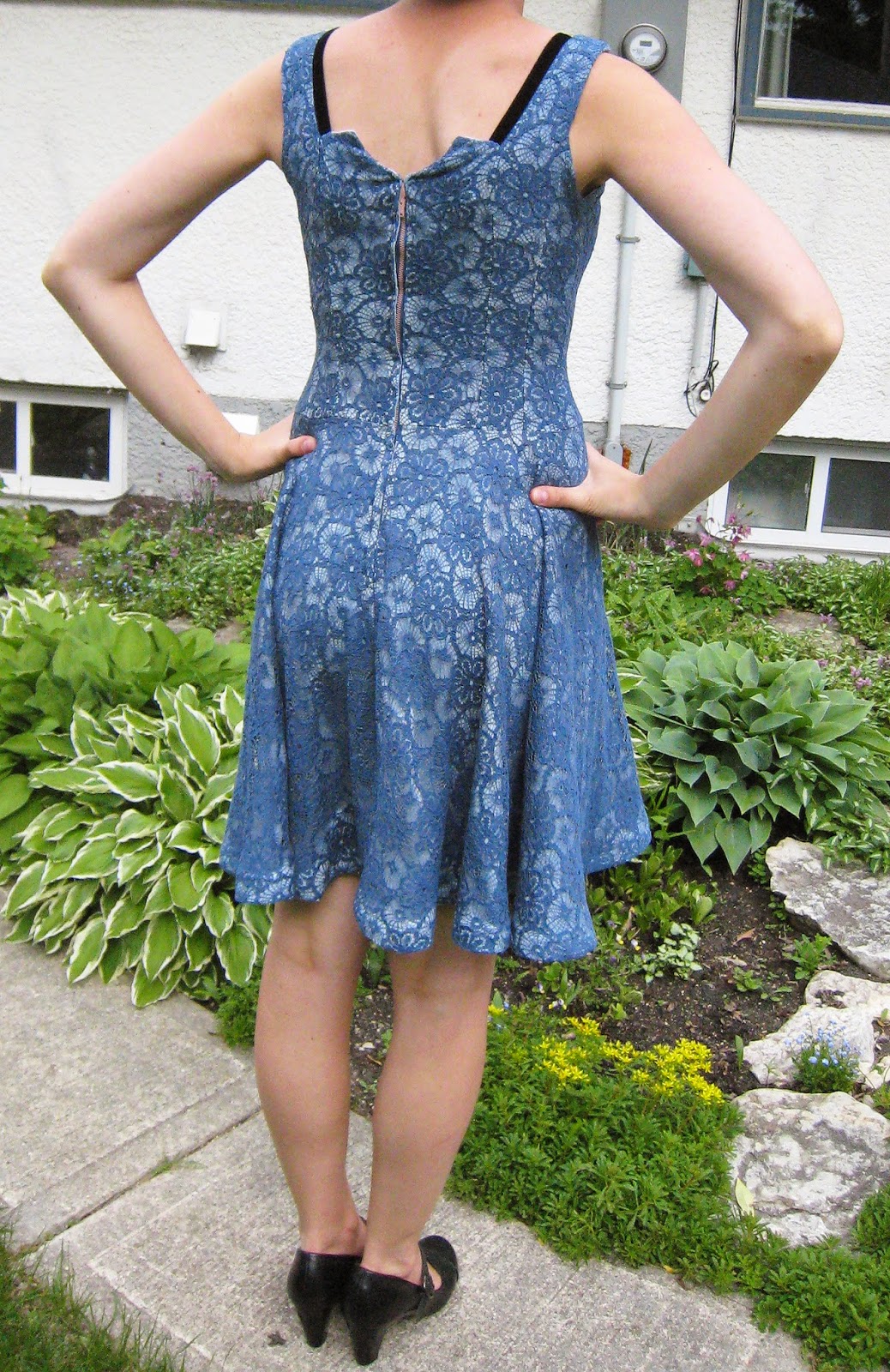 Lace Dress Refashion lace-dress-refashion