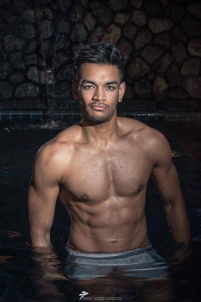 Man Central: Daniel Rene de Zilva: In Swimwear