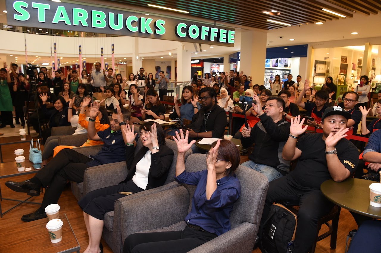Starbucks Malaysia World's First Signing Store 2nd Anniversary
