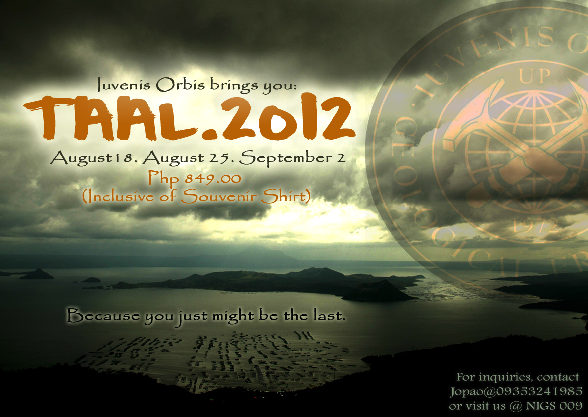 CampaignKeys Graphic Design Provider: Taal Field Excursion Posters