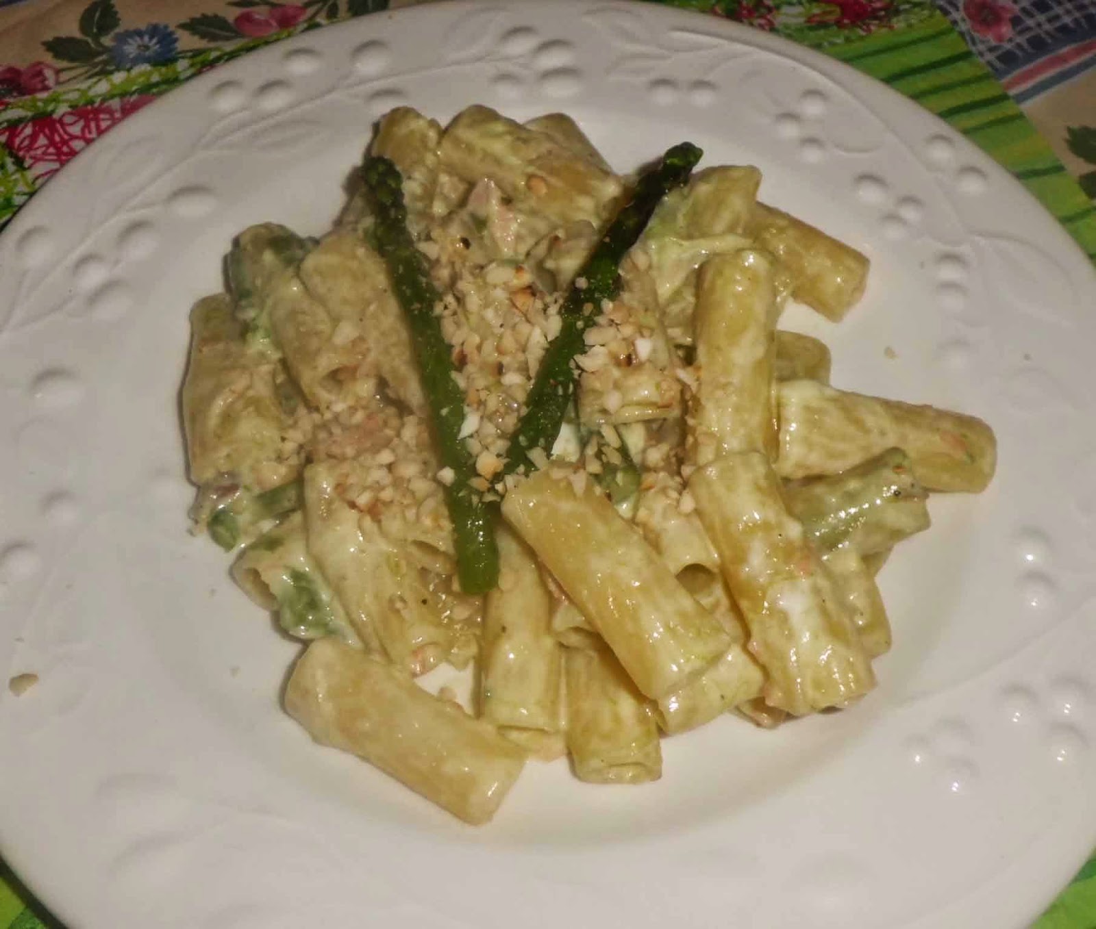 Pandora's Cooking: PASTA AGLI ASPARAGI CON CREMA D’UOVO , SALMONE E ...