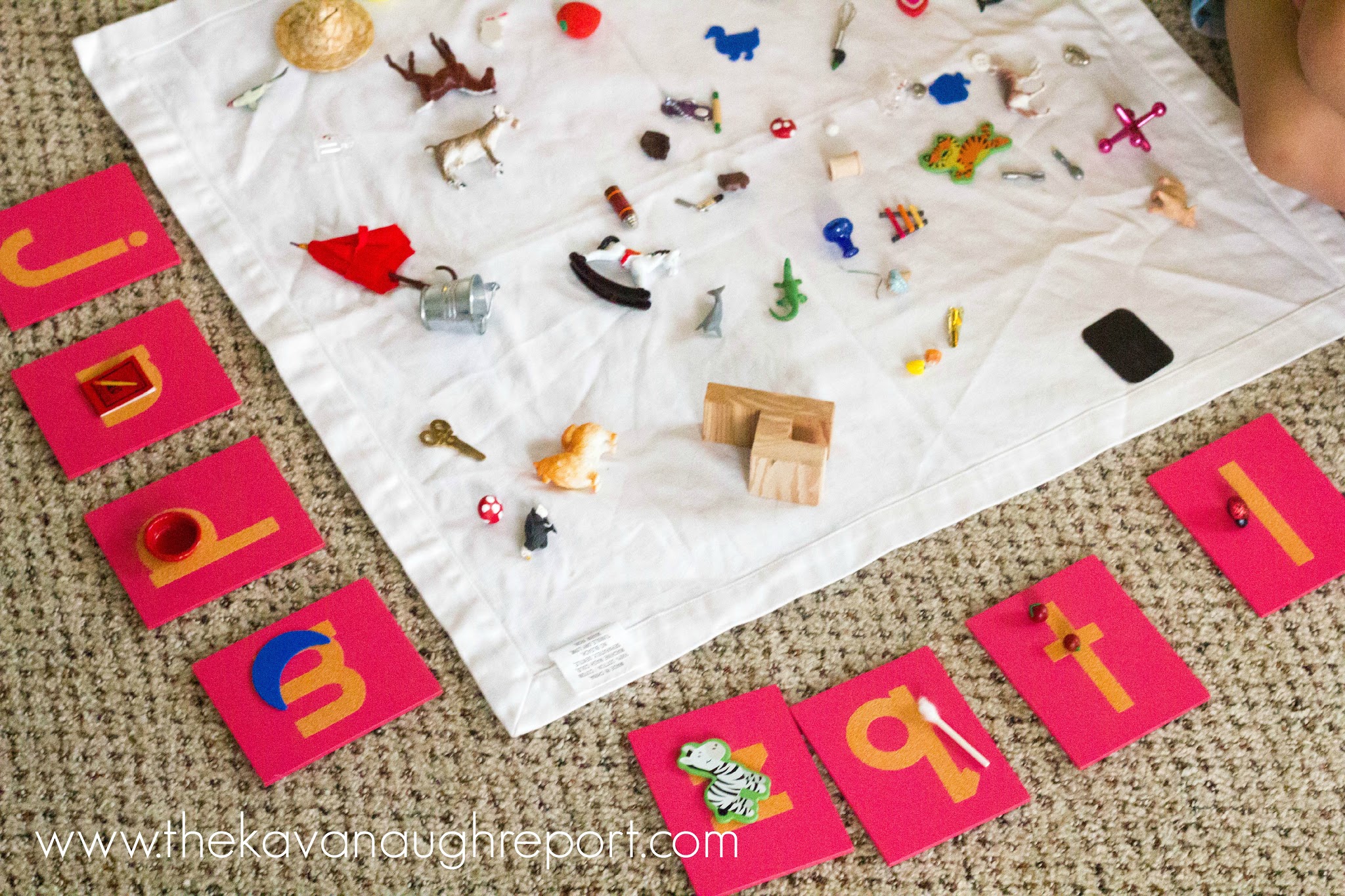 DIY Montessori I-Spy Game