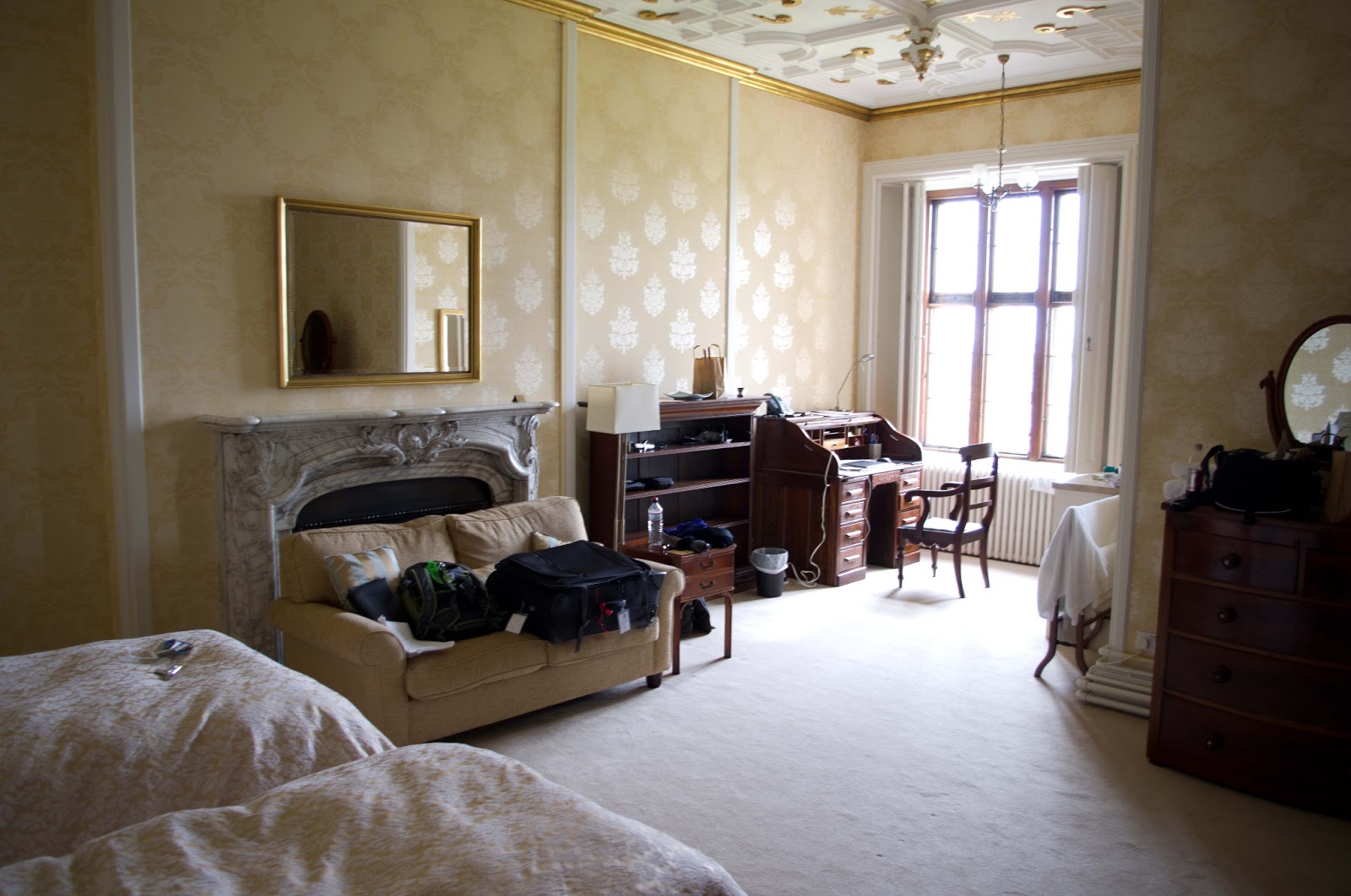 Travels and Birds: Harlaxton Manor - Interior