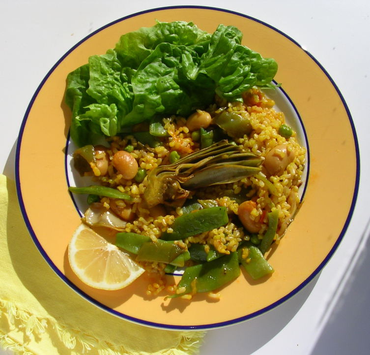 MY KITCHEN IN SPAIN: PAELLA FOR MEATLESS SUNDAYS