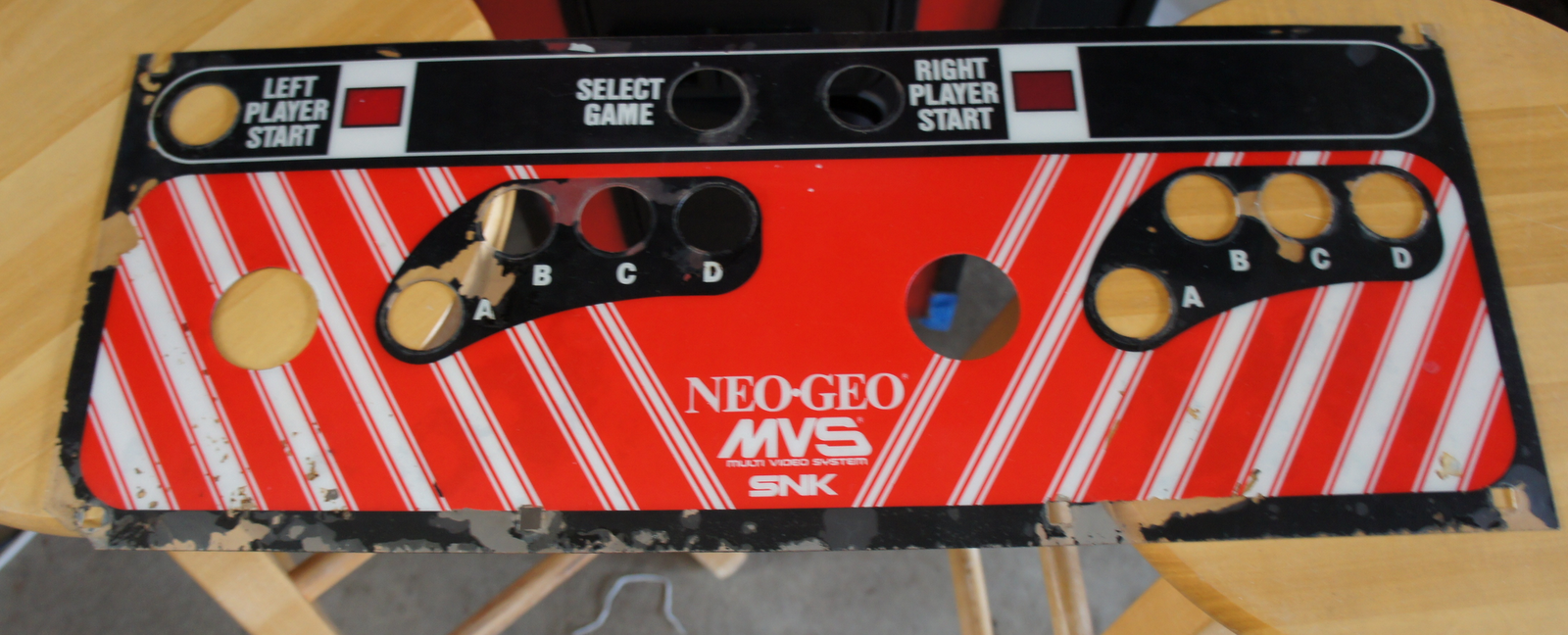 NEO-GEO MVS 25-4 Restoration: Day 3 - Rebuilding the Control Panel