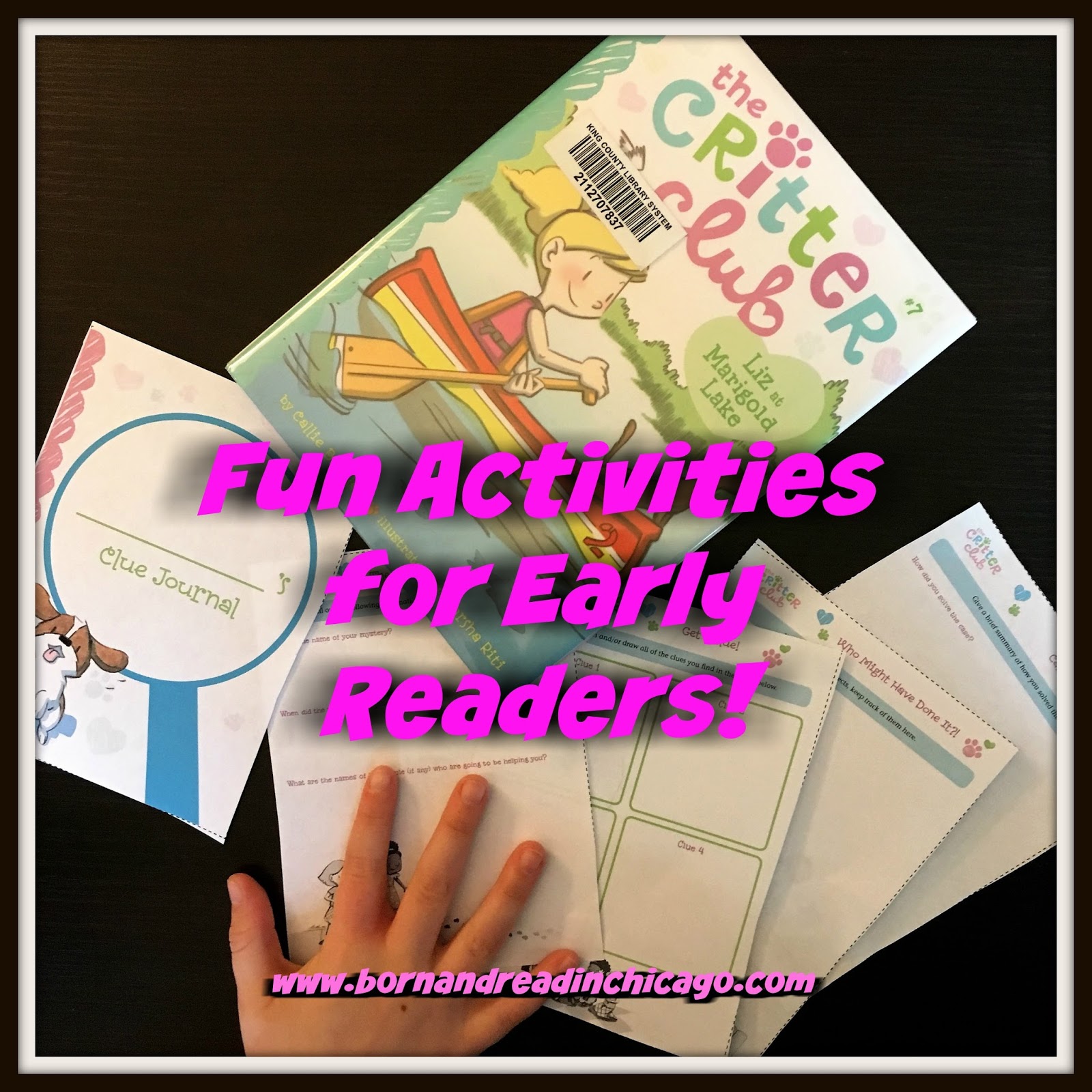 Fun Activities for Early Readers (Featuring Favorite Book Characters ...