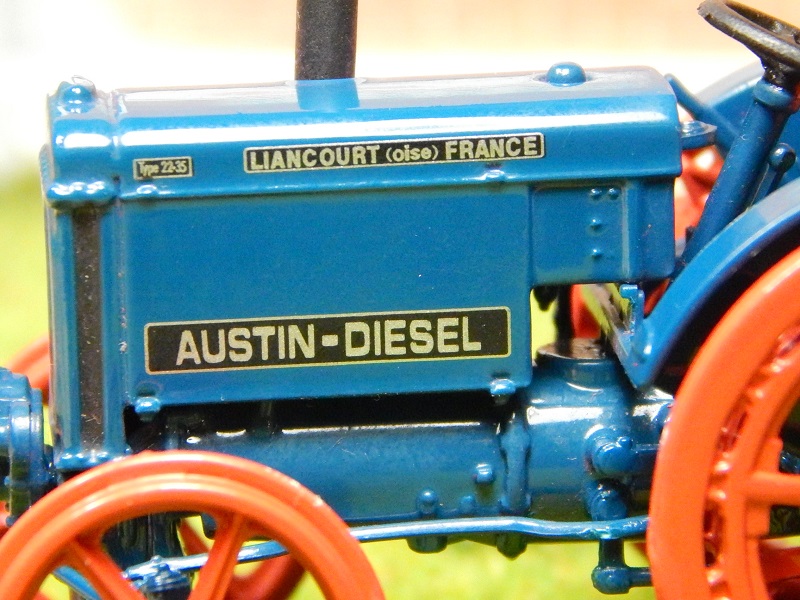 Tractores en 1:43 - TALLER EL " 22": Austin 22/35 Diésel (1933)