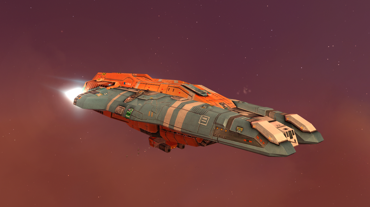 "Homeworld 2 Remastered" Hiigaran Ships: Minelayer Corvette