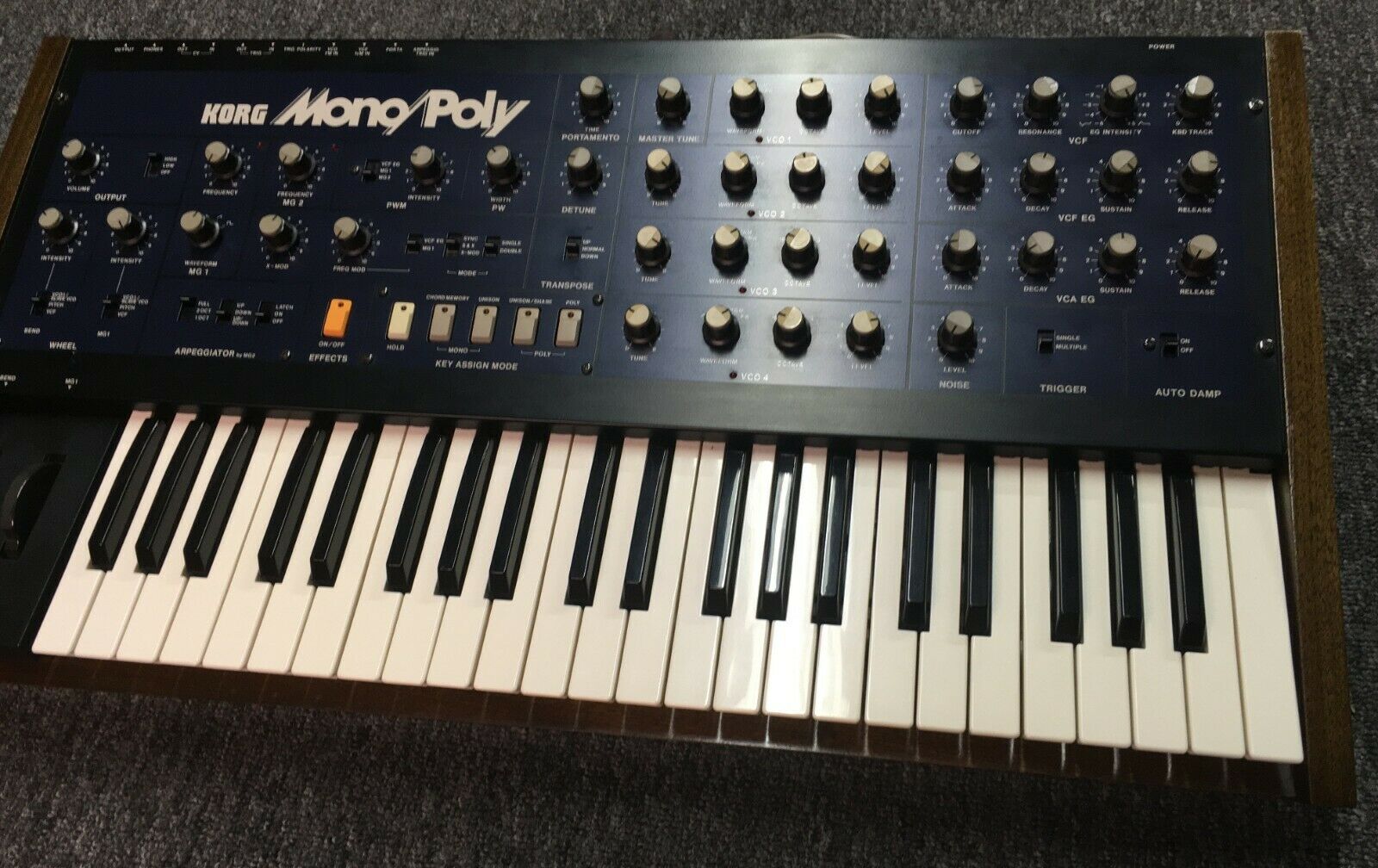 MATRIXSYNTH: Korg Mono/Poly Synthesizer SN 378220