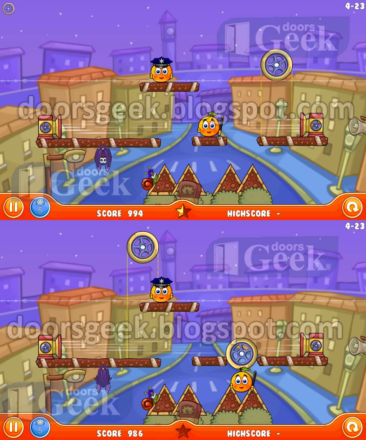 Cover Orange: Journey [Level 4-23] ~ Doors Geek