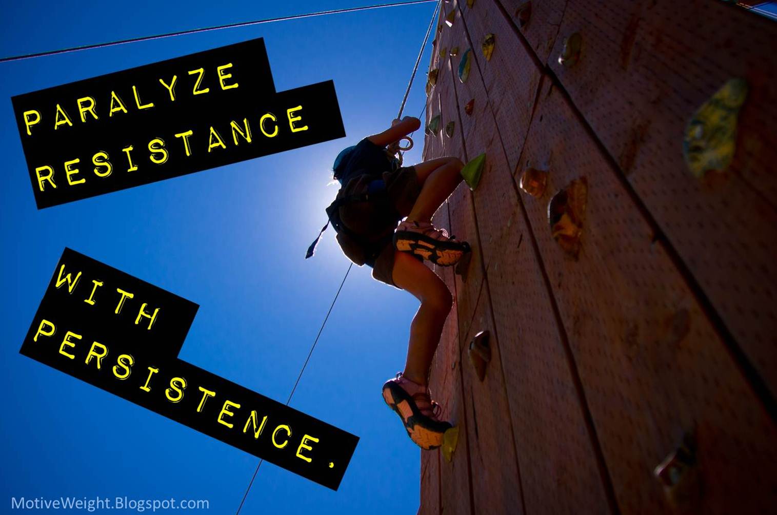 MotiveWeight: Make Persistence Your Best Friend