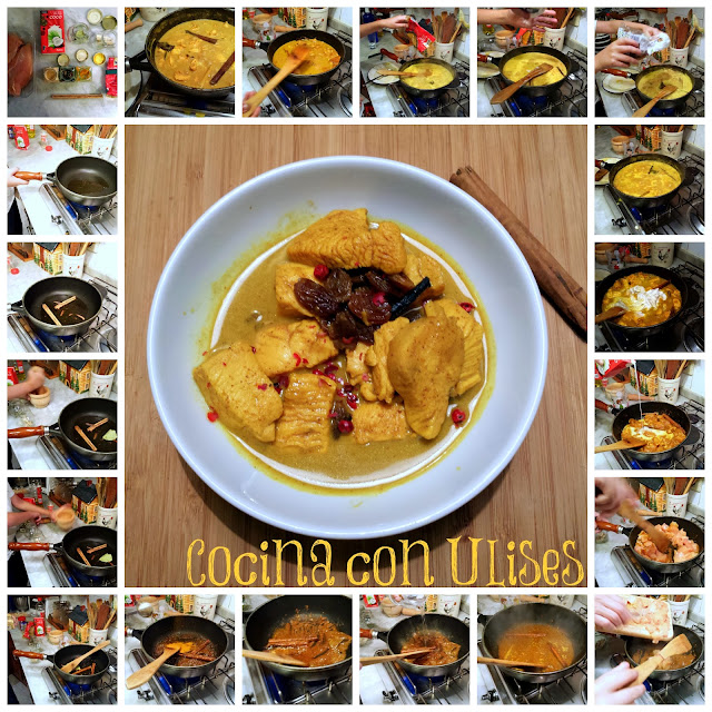 Pollo al curry indio amarillo (Cocina con Ulises)