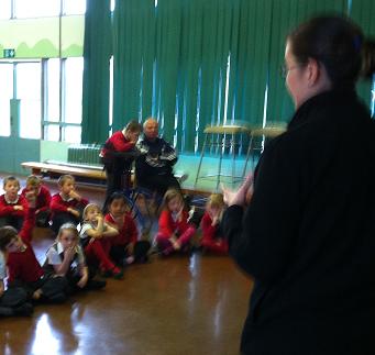 *Llantarnam Community Primary School.* *Mr Davies - Class 3*: Day three and three guests! (Part 1)