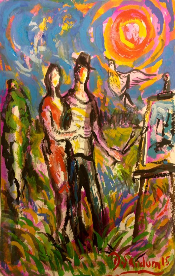 Writing Without Paper: Interview with Artist David Sandum, Part 1