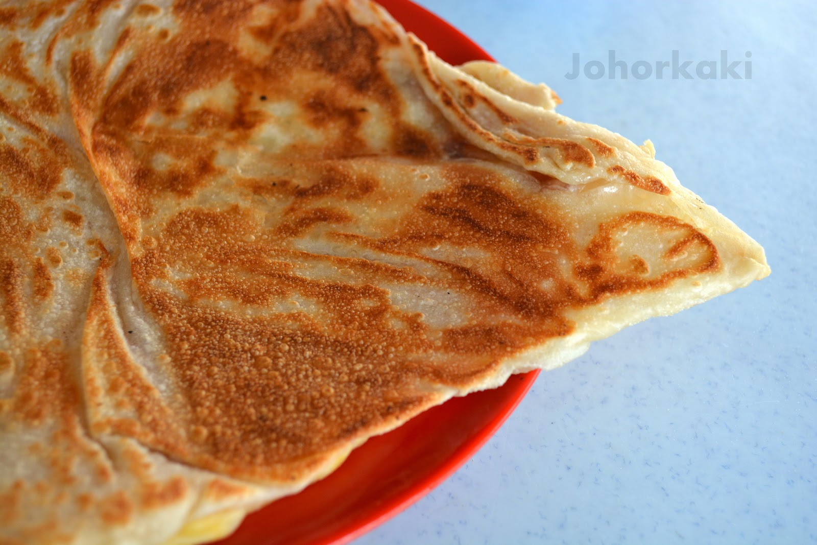 Chinese Roti Canai (Roti Prata) @ Min Tong Vegetarian Restaurant in ...