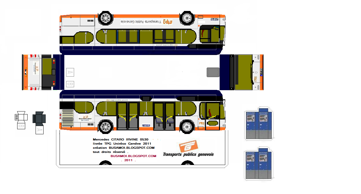 busamoi: paperbus Citaro Irvine 0530 TPG