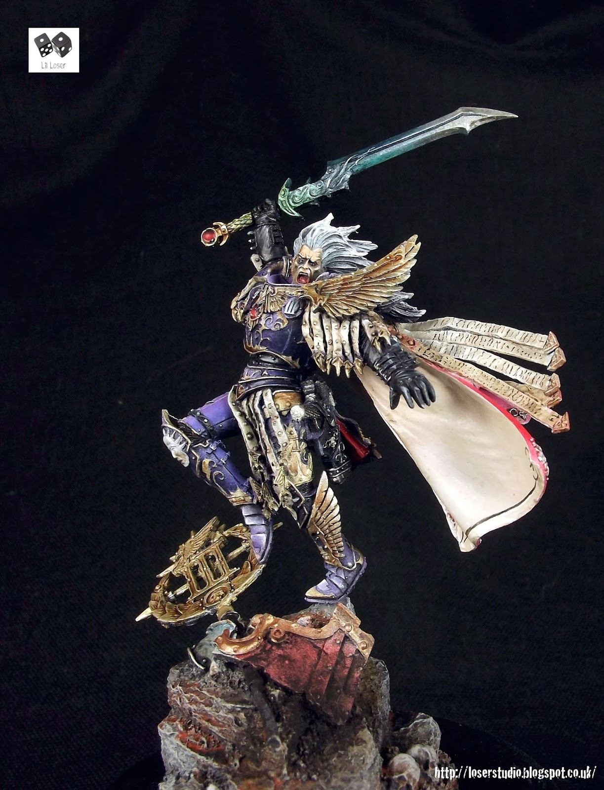 The Phoenician Fulgrim, Primarch of the Emperor's Children, Third ...