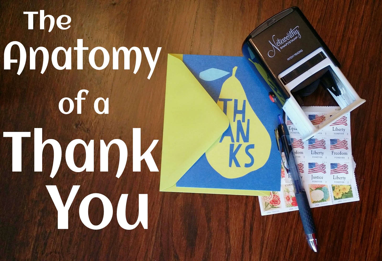 Purposeful Productions: The Anatomy of A Thank You