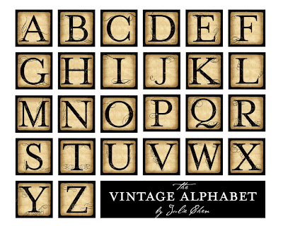Life Verse Design: New Product! Introducing The Vintage Alphabet