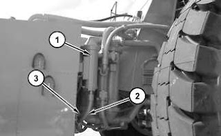 793D Off-Highway Truck Power Train: Oil Filter (Torque Converter), Oil ...