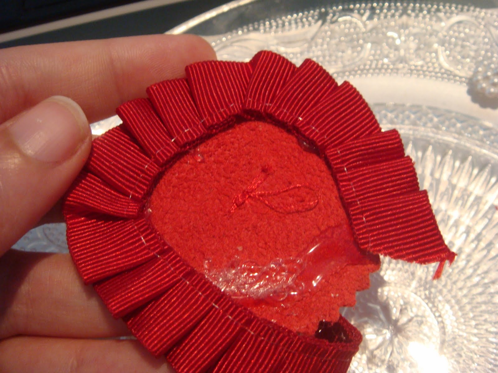 Nicola @ Smitten Kitten: How to make a ribbon rosette brooch! - FREE ...
