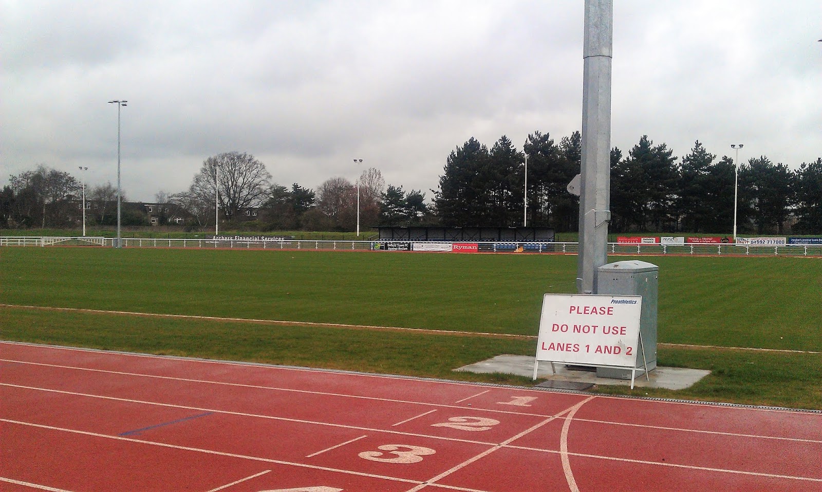 The Wycombe Wanderer: Enfield Town - Queen Elizabeth II Stadium