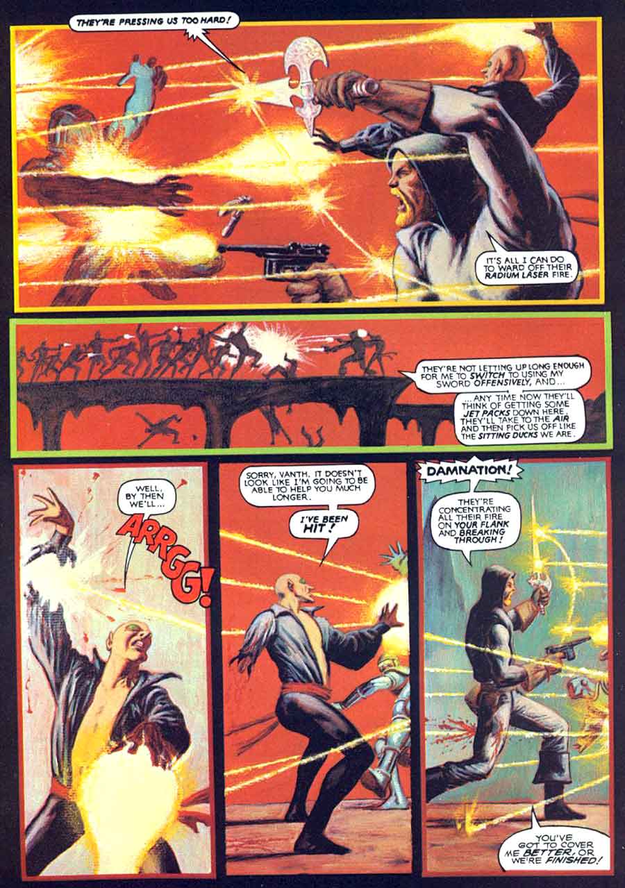 Epic Illustrated #9 - Jim Starlin art - Pencil Ink