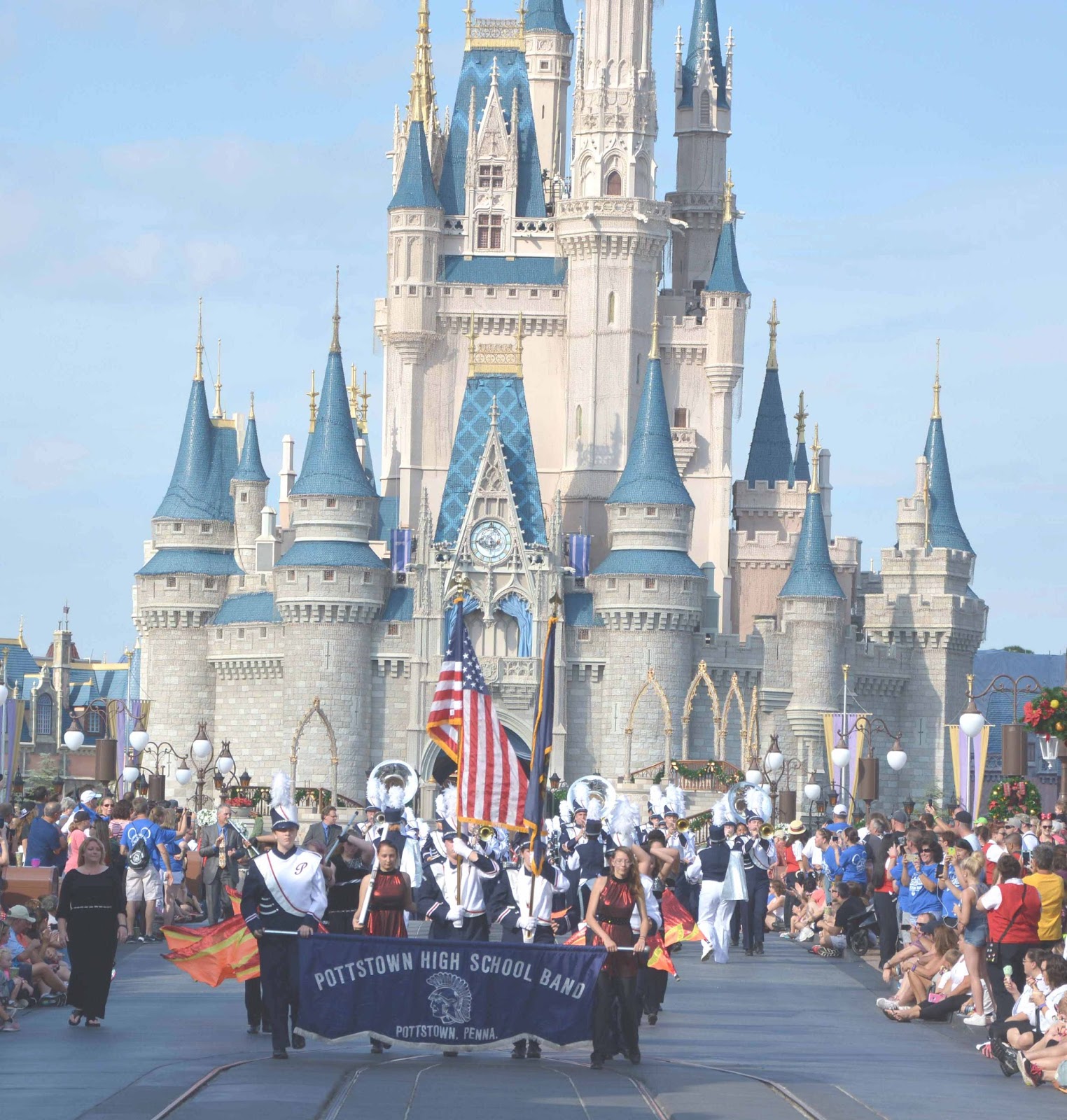 Digital Notebook: Pottstown High Marches on Disney World