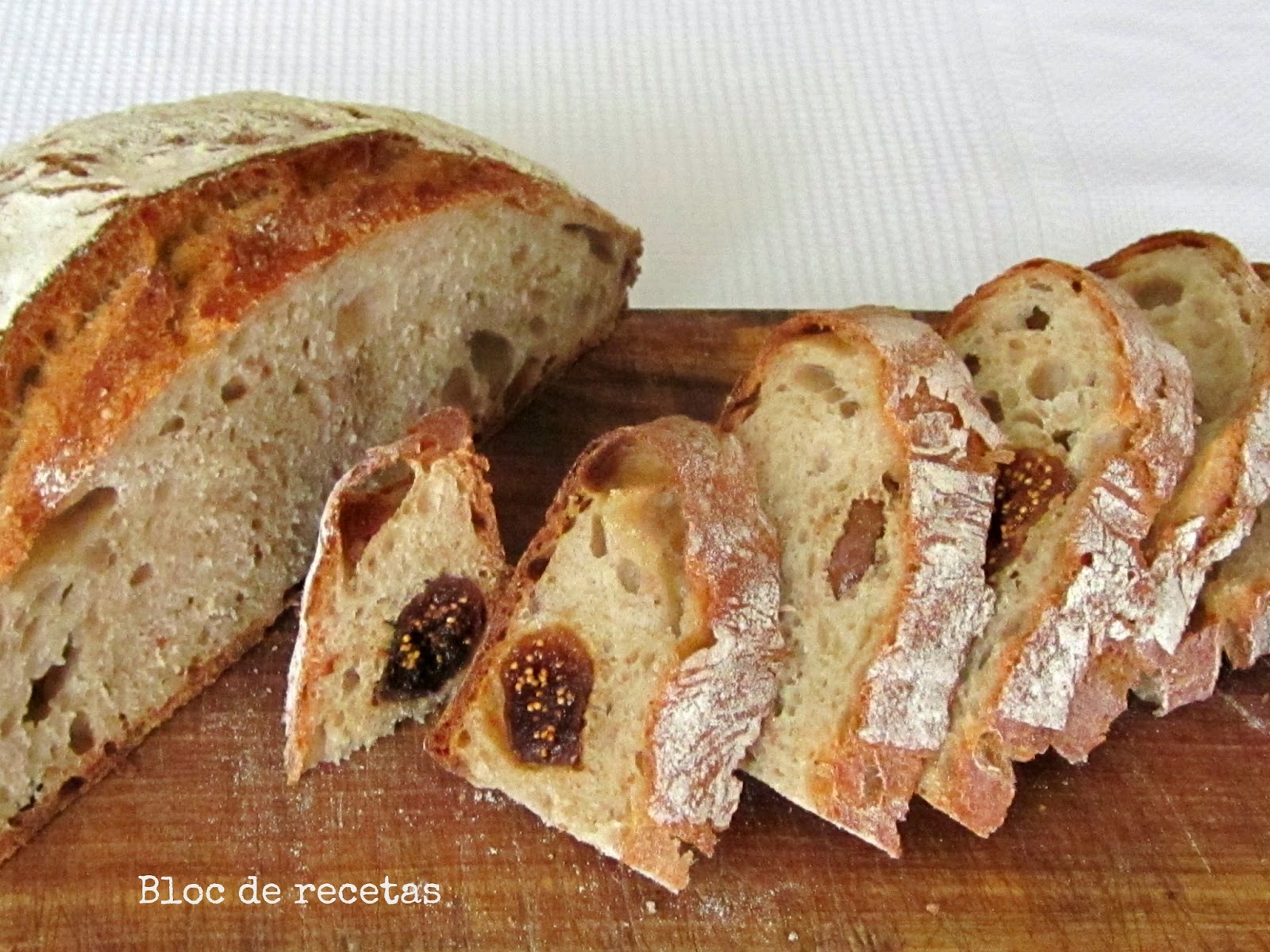 Bloc de recetas: Pan de centeno integral y espelta con higos en combo ...