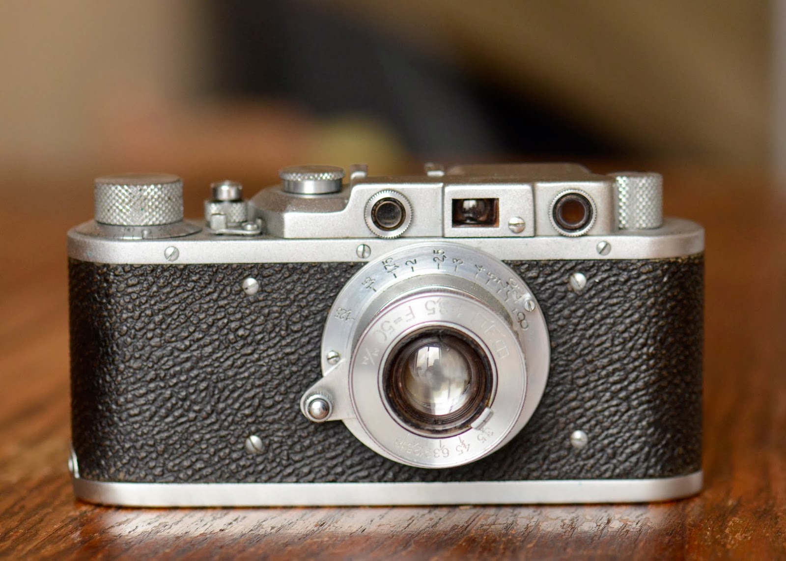 Vintage Camera House: Fed 1 D Russian Rangefinder Camera with 5cm f/3.5 ...