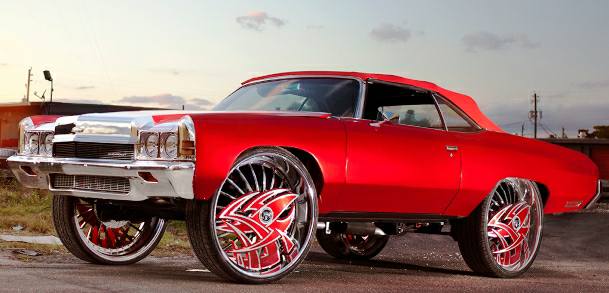 MUSCLE CAR COLLECTION : Big Rims on Cars