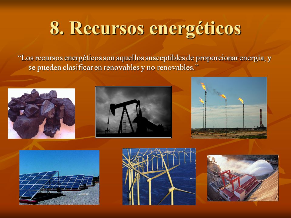 RECURSOS ENERGÉTICOS