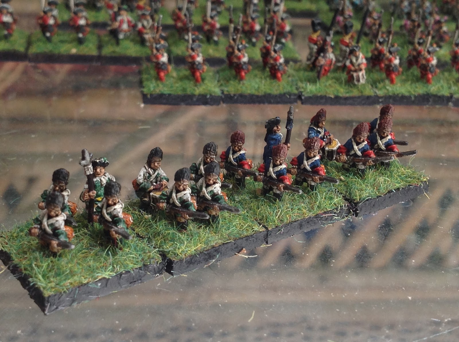 Bunny's Wargame Rantings: 10mm Seven Years War