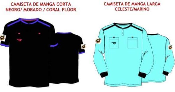 MUNDO DEL ARBITRAJE: Ropa árbitros para la temporada 2018/2019