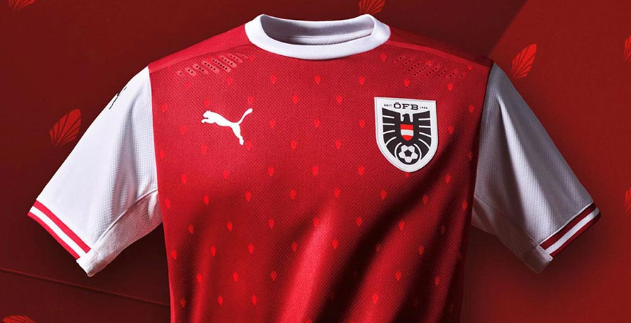 Austria Euro 2020 Home Kit Released - Footy Headlines