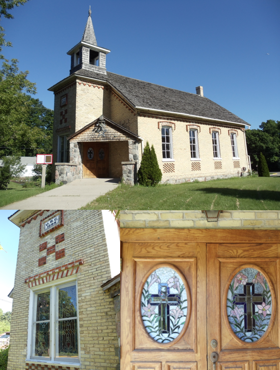 Michigan 1001 Daily Photo: Sackrider Church in Hart