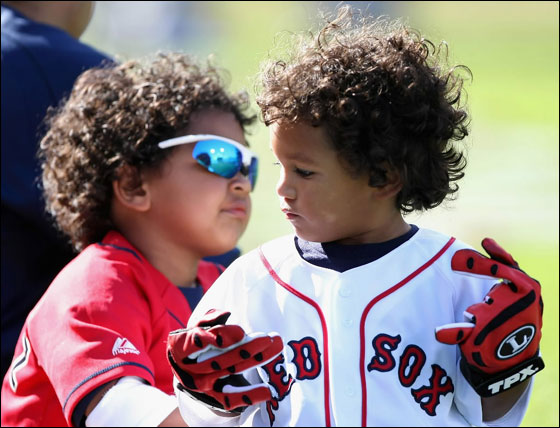David Ortiz | With His Wife & Childrens 2013 | Sports Stars