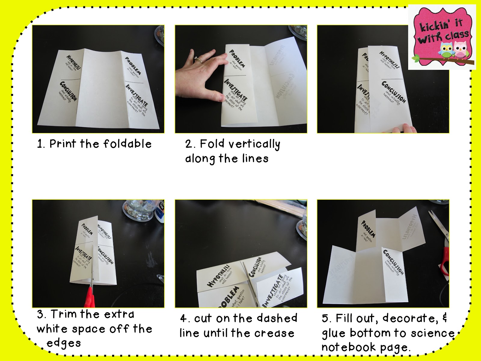 Kickin' It With Class: Traveling Scientist and Scientific Method Freebie