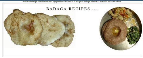 Badugar: Sutta Gassu Sandage…Badaga Recipes…