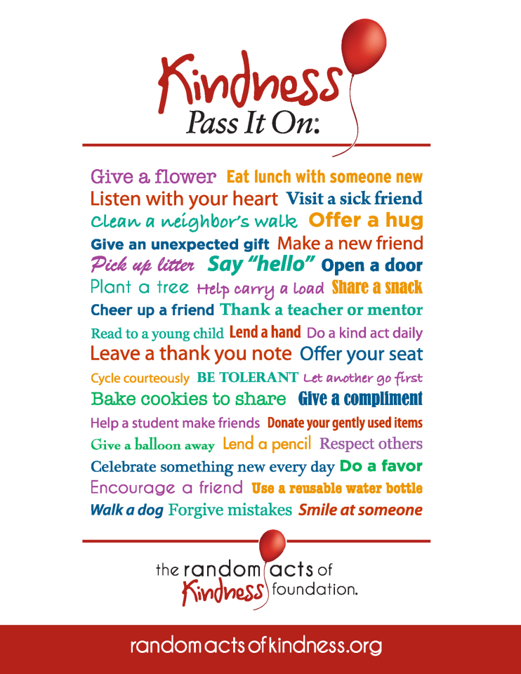 Carrie S. Forbes - Gingerlemongirl.com: RAK - Random Acts of Kindness ...