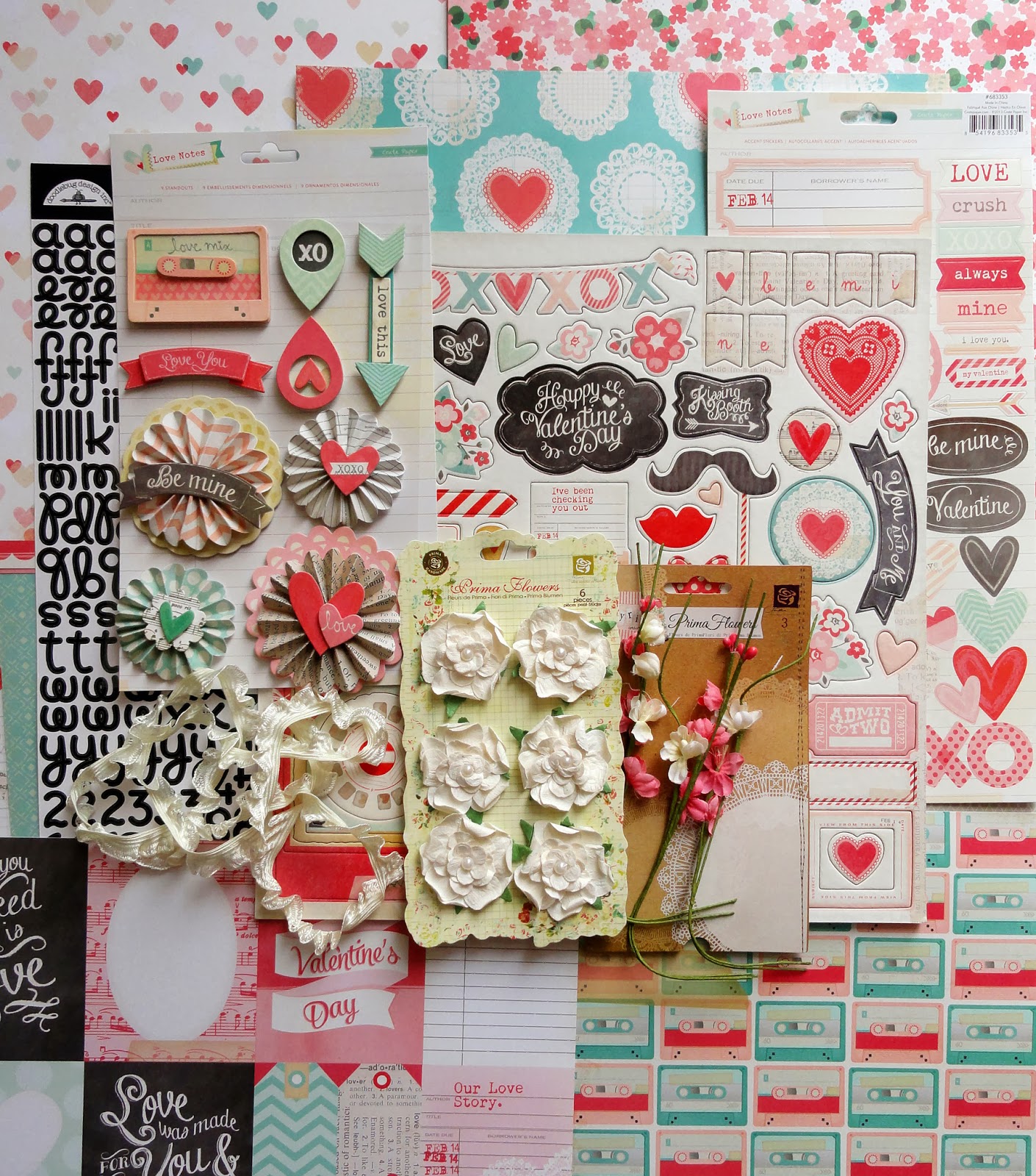 A Stash of Pretty Paper: More My Creative Scrapbook February Main Kit ...
