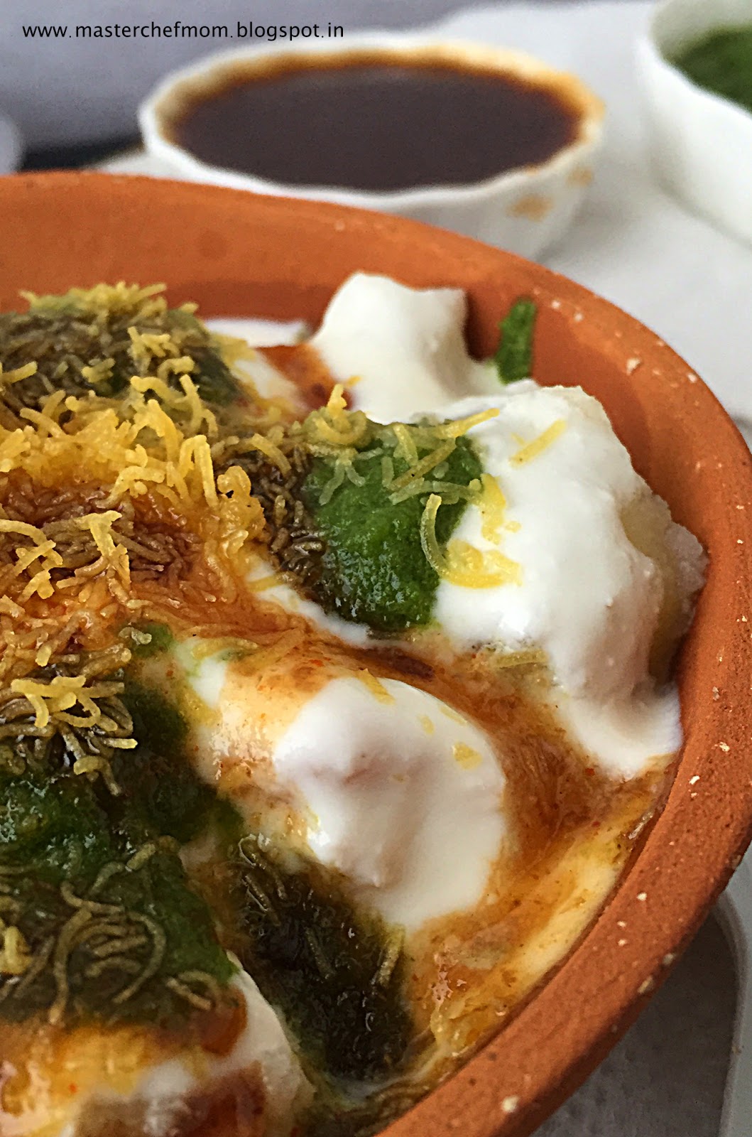 MASTERCHEFMOM: Bhalla Papdi Chaat | How to make Bhalla Papdi Chaat at ...