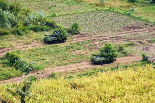 Garuda Militer: [Latgab 2014] Aksi Kavaleri TNI di medan tempur
