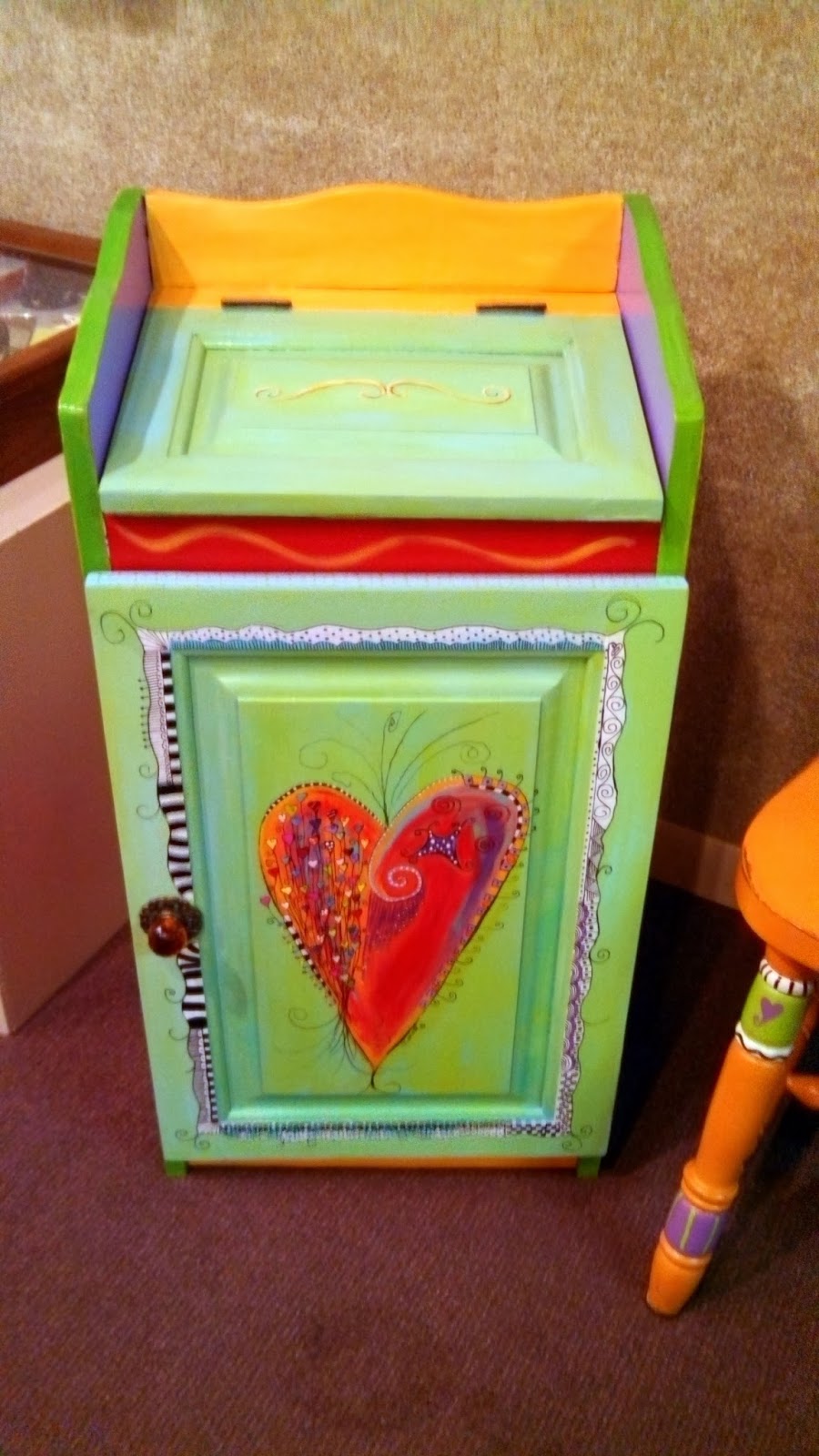 Brilliantly Funky: Fun Storage Cabinet