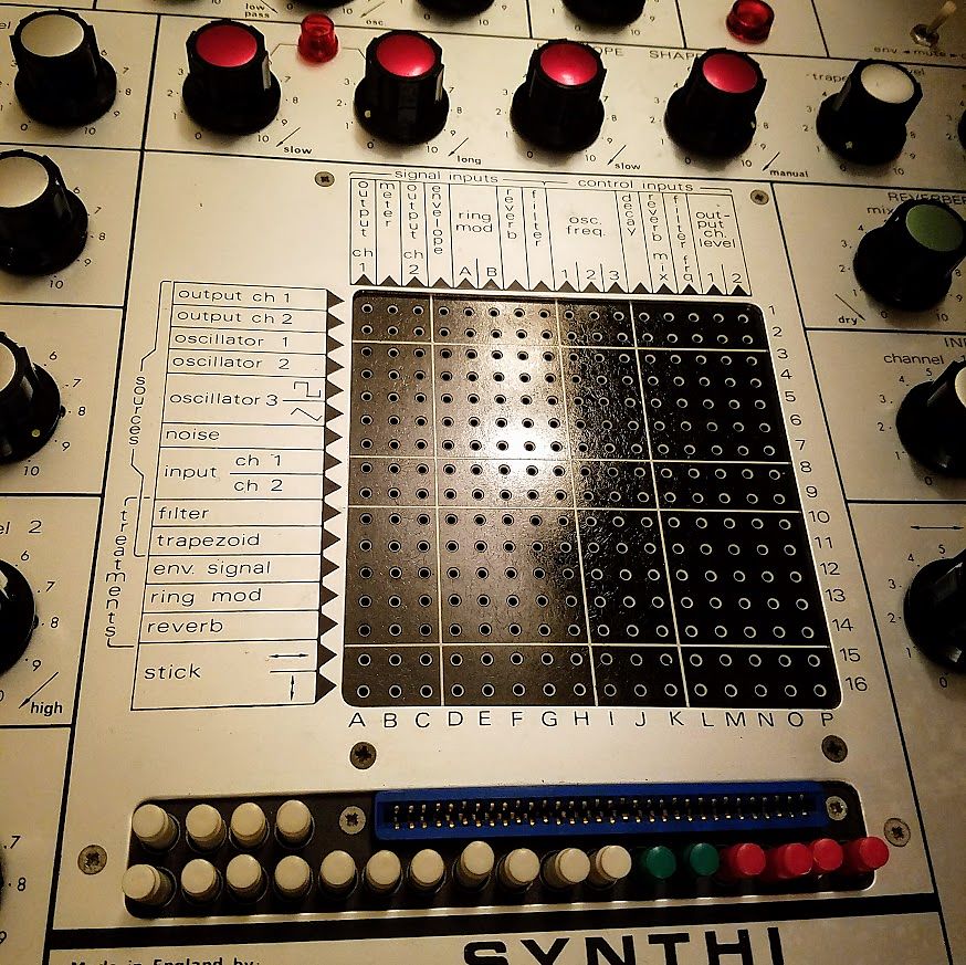 MATRIXSYNTH: 1976-77 EMS Synthi AKS SN 45377 with Original Box