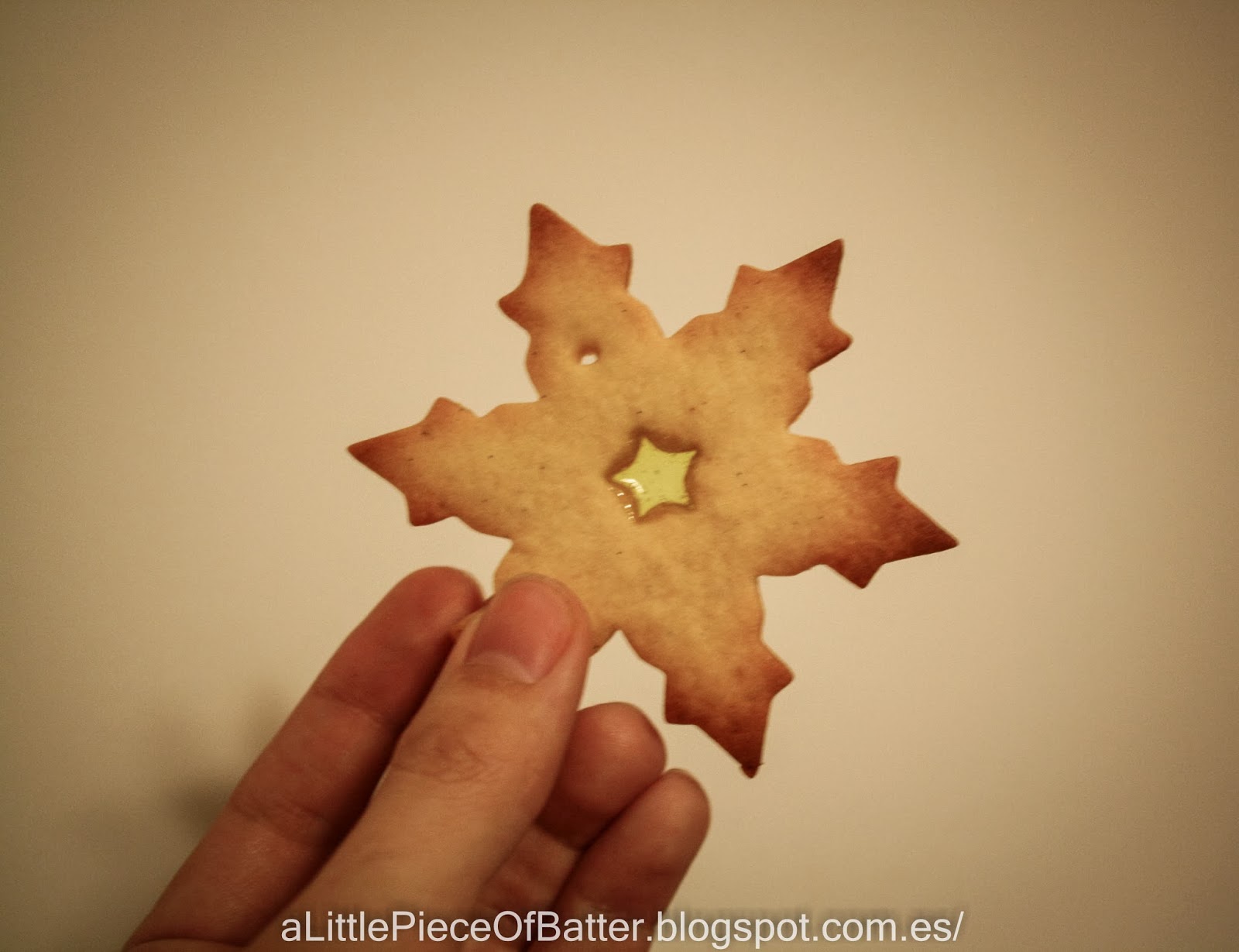 A Little Piece of Batter: Galletas de Navidad para colgar en el árbol o ...