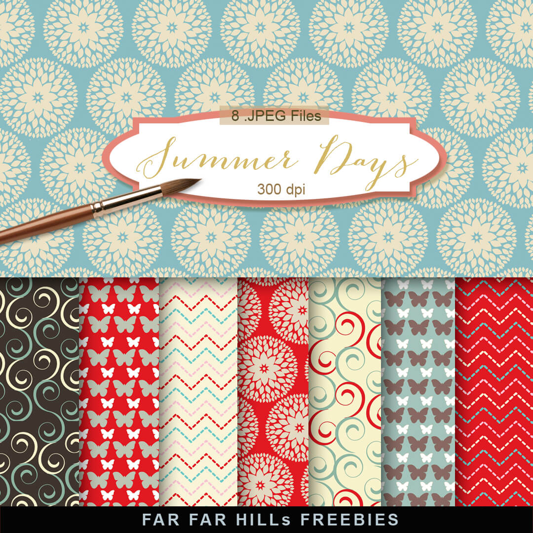New Freebies Kit of Backgrounds - Summer Days:Far Far Hill - Free ...