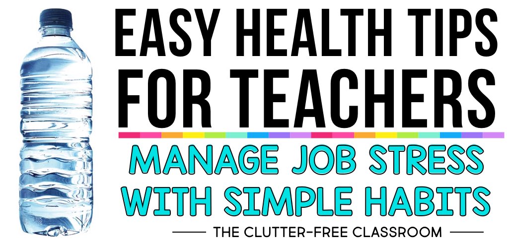 Teacher Health Tips and Wellness Ideas That Are Easy Enough to Actually ...